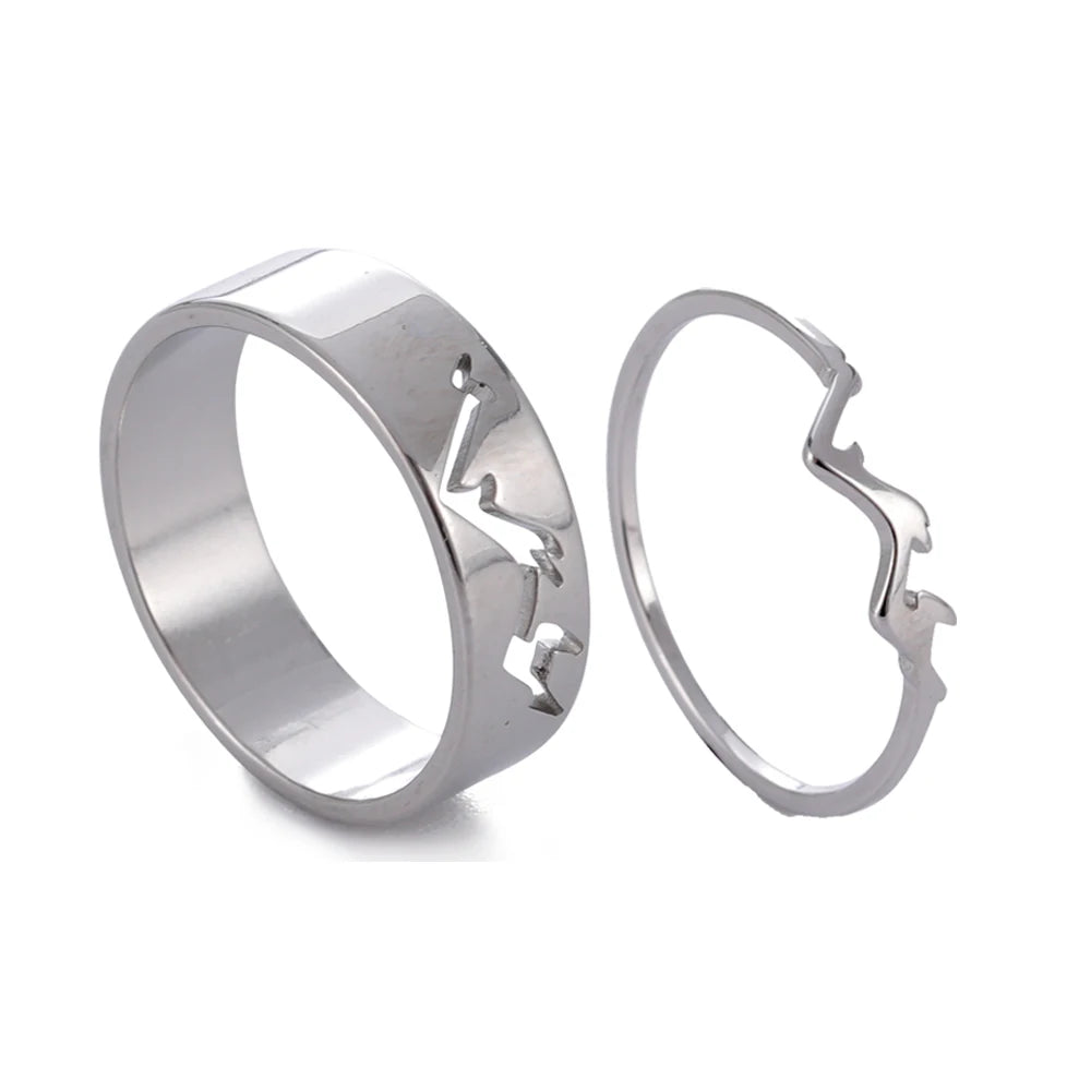interlocking couple rings